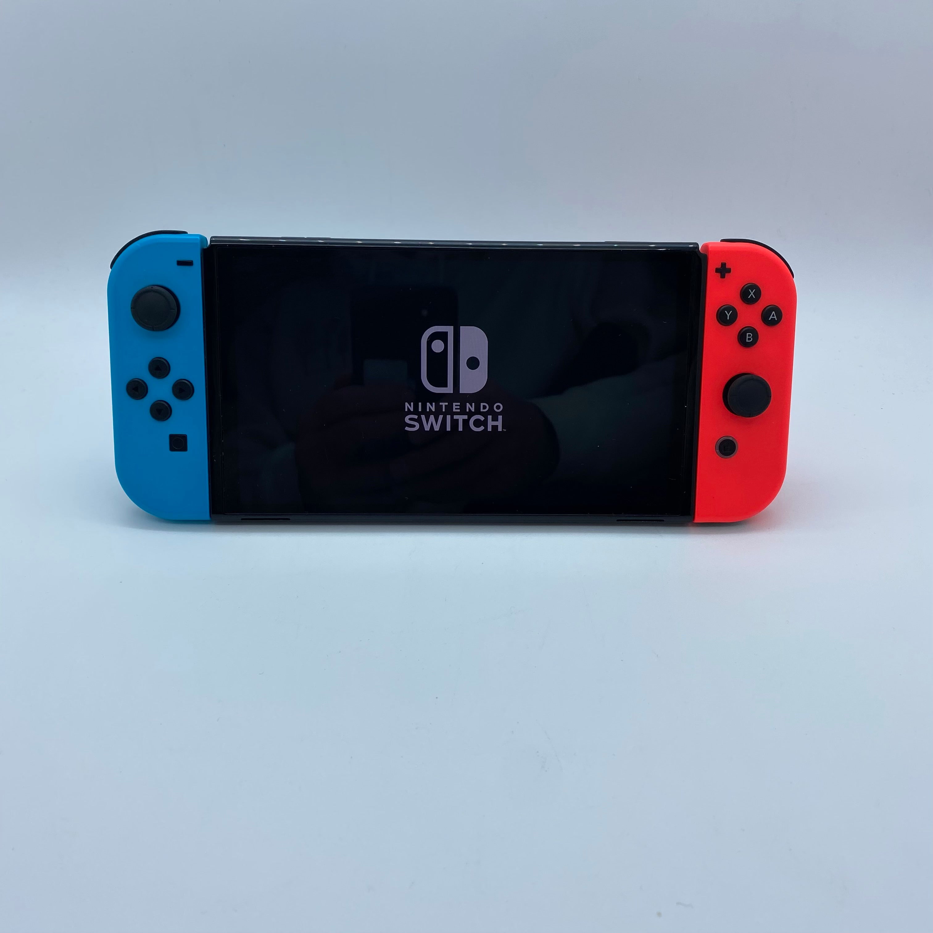 Nintendo Switch OLED Video Game Console HEG-001 Neon Red/Neon Blue ...